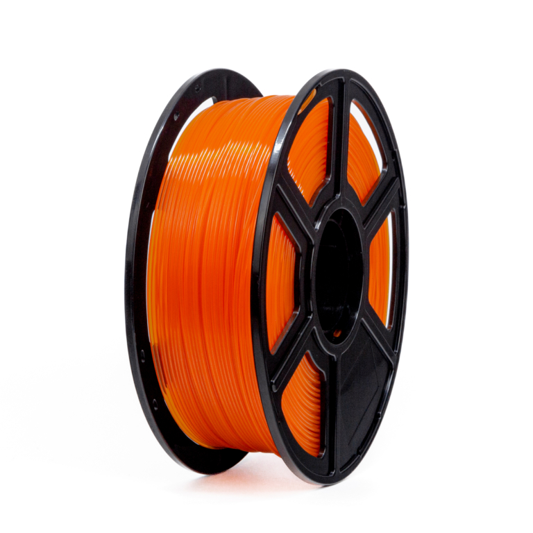 Orange - Transparent // PLA Filament, 1kg – fila3D.ca