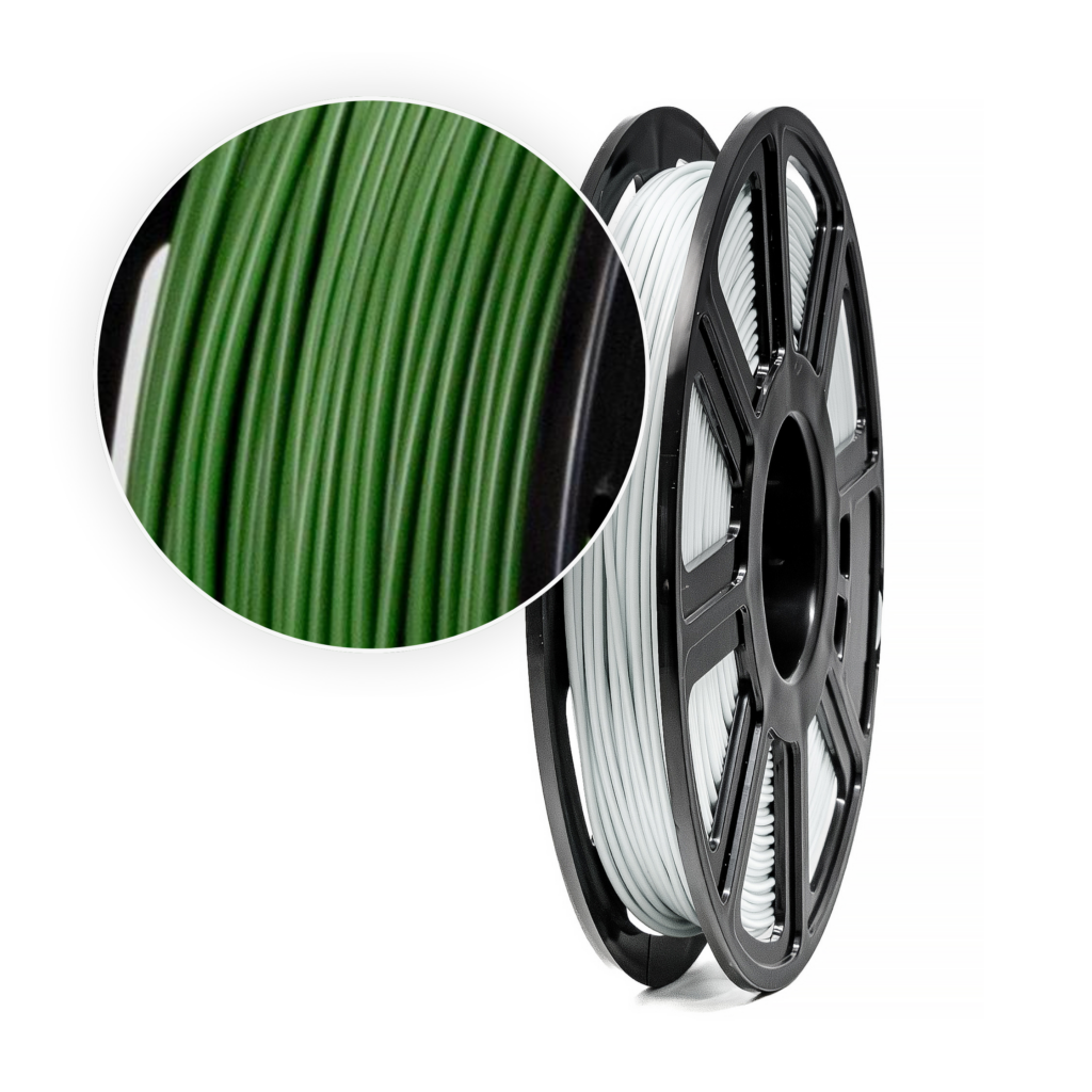 Vert - Mat // Filament PLA, 250g – fila3D.ca