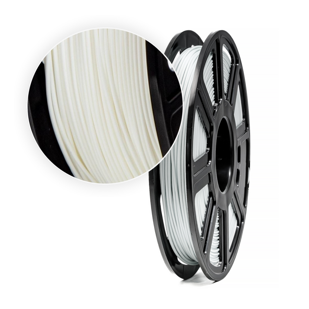 White - Matte // PLA filament, 250g – fila3D.ca