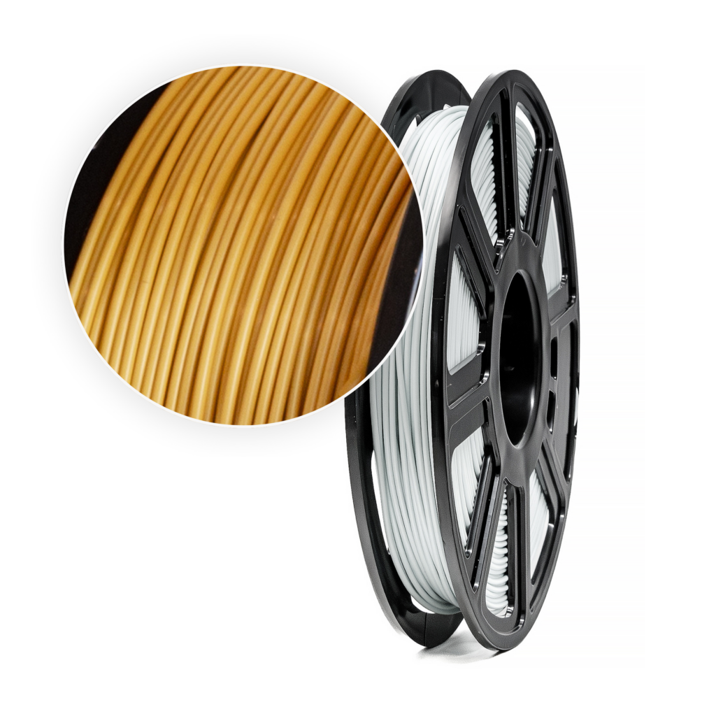 Gold - Silk // PLA filament, 250g – fila3D.ca