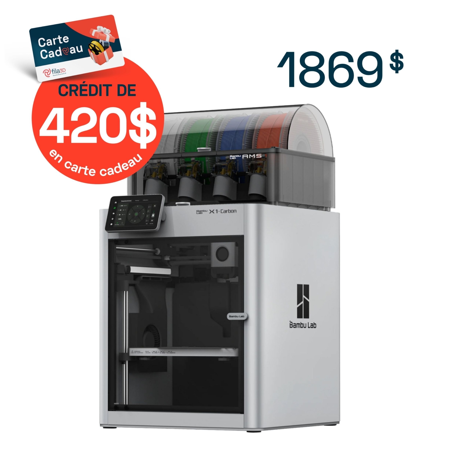 Bambu Lab 3D Printers – fila3D.ca